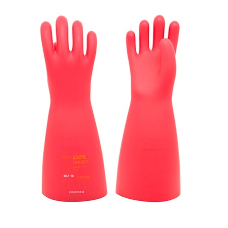 Guante Dielectrico Clase 00 Certificados En 60903 Y Cei 60903 LINEPRO RED