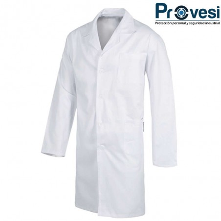 Bata Dacron Laboratorio Manga Larga Hombre